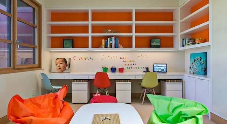 11 Desain Ruang Belajar Anak yang Nyaman dan Menyenangkan